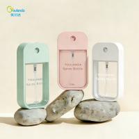 China Factory 30ml 45ml Plastic Portable Alcohol Hand Sanitizer Credit Card Spray with Credit Card Bottle Spray for sale