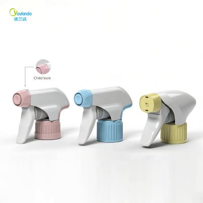 China 28/400 28/410 All Plastic Trigger Sprayer Manufacturer Household Cleaning Sprayer Stream Sprayer Trigger for sale