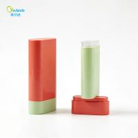 China Custom 15g Deodorant Packaging 20g Empty Oval Deodorant Stick Container Refillable Round Twist Up Tubes Packaging For Deodorant Stick for sale