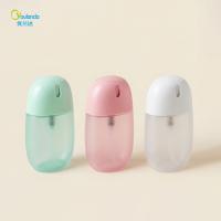 China Portable 50ml Fine Mist Sprayer PETG Plastic Spray Bottle for Essential Oil and Perfume for sale