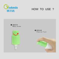 China 24/410 PP Plastic Lotion Pump With 0.5ml/T Discharge Rate And Airless Design For Cosmetic Bottles for sale