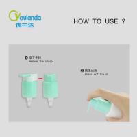 China 24/410 Cosmetic Cream Pump PP Plastic Treatment Pump 24mm Plastic Cream Cosmetic Pump for sale