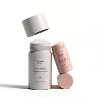 China Empty 50g Plastic Deodorant Tubes Biodegradable PP Deodorant Containers 75G Solid Cream for sale