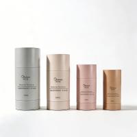 China Empty 50g Plastic Deodorant Tubes Biodegradable PP Deodorant Containers 75G Solid Cream for sale