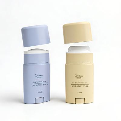 China Eco-friendly Deodorant Stick Zero Waste Deodorant Packaging 20g 30g Flat Stick for sale