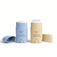 China Eco-friendly Deodorant Stick Zero Waste Deodorant Packaging 20g 30g Flat Stick for sale