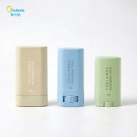 China 15g 20g OEM Deodorant Stick Tube Flat Twist Up Solid Deodorant Stick Packaging for sale