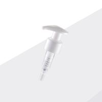 China Foam Pump 28/410 Left Right Lotion Pump PP Plastic Non-Spill Cosmetic Dispenser Pump OEM for sale