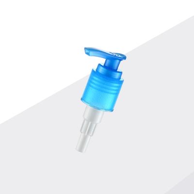 China Up-Down Lock Lotion Pump No-Leak 24/410 Plastic Dispenser Pump For Sanitizer Shower Gel Bottles for sale