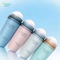 China Lightweight Plastic 50ml Empty Roll On Bottle Suitable for Essential Oils and Deodorant Formulations with Smooth Roller for sale