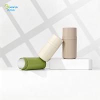 China 50ML Empty White Cylindrical Roll-On Sunscreen Lotion Packaging Plastic PP Roll on Bottle for sale