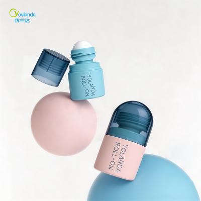 China 20ml PCR Eco Friendly PP Roll On Bottle Travel Size Roller Ball Bottle for Kids Essential Oil for sale
