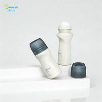 China 30ml Slender Roll On Bottle Cute Plastic Roller Ball Bottle Refillable Travel Essential Oil for sale