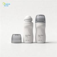 China 30ml Slender Roll On Bottle Cute Plastic Roller Ball Bottle Refillable Travel Essential Oil for sale