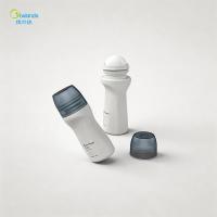 China 30ml Slender Roll On Bottle Cute Plastic Roller Ball Bottle Refillable Travel Essential Oil for sale