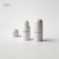 China 50ml Electroplated Roller Bottle PP Silver Roller Bottle For Hair Body Care Custom Printing for sale