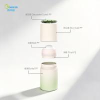 China 75ml Straight Round Plastic Antiperspirant Roller Ball Packaging for Body Care & Sunscreen with Dual-Color Decorative Cap for sale