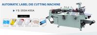 China Automatic Label Flat Bed Die Punching Machine Adhesive Tape Cutter for sale