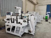 China 380V Rotary Label Die Cutting Machine Double Station for sale