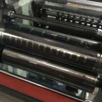 China Automatic Blank Label Rotary Die Cutting Machine With Slitter for sale