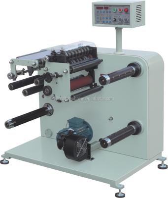 China 2kw Automatic Label Slitter Label Slitting Machine With Rewinder for sale