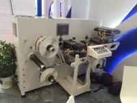 China High Speed PVC Fabric Foam Roll Label Slitting Machine for sale
