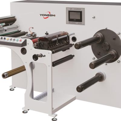 China 350m/Min Automatic Paper Core Cutting Machine  High Speed Rotary Slitter Rewinder for sale