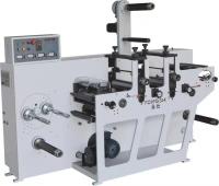 China Double Station Rotary Die Cutting Slitting Machine 220V 120 M/Min for sale
