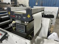 China Rotary Blank Label Die Cuting Machine With Slitter  120 M/min for sale
