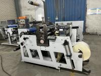 China Rotary Blank Label Die Cuting Machine With Slitter  120 M/min for sale