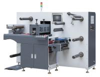 China SR-350 Semi-Rotary Die Cutting And Slitting Machine 650mm Paper Die Cutting Machine for sale