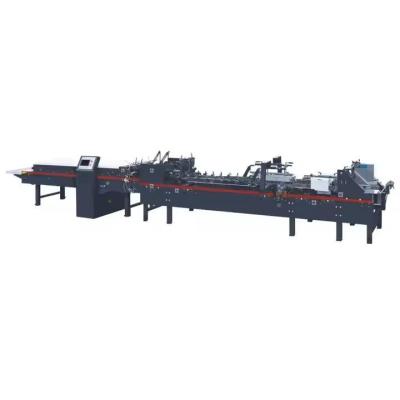 China Automatic Straight Line Side-Glue Paper Box Folder Gluer Machine 600X For Cardboard And Carton Paper Box for sale