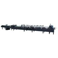 China Multifunction Fully Automatic Folder Gluer Four And Six Corner Box Folding And Gluing Machine 380v for sale