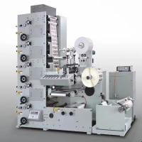China Multi Color Self Adhesive Car Sticker Flexo Label Printing Machine 6 Colour for sale