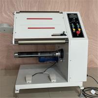 China Label Inspection Machine Manual Operation Label Sticker Checker Rewinder Machine  350 for sale