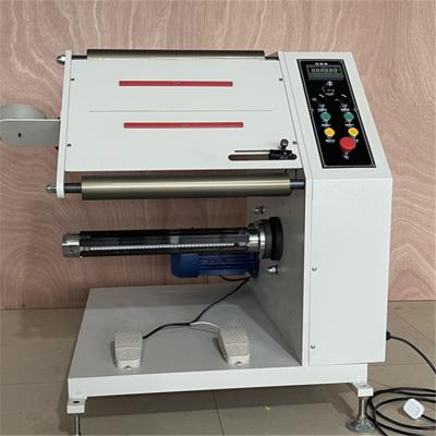 China Label Inspection Machine Manual Operation Label Sticker Checker Rewinder Machine  350 for sale
