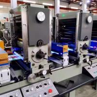 China Full Servo Label Intermittent Letter Press Flexo Printing Press  6 Colors Flexo Printing Machine for sale