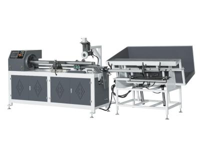 China Industrial Automatic Paper Core Cutter Pipe Tube Kraft Paper Core Tube Core Cutting Slitting Machine for sale