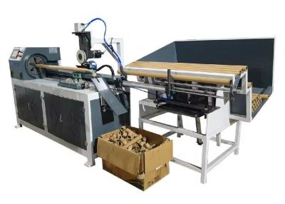 China Fully Automation Paper Roll Core Tube 1300mm Paper Core Cutting Machine for sale