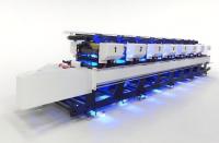 China High Speed Automatic 8 Color Flexo Roll To Roll Sticker Lable Printing Machine With Video Camera for sale