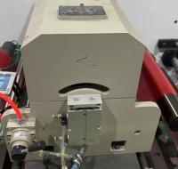China Automatic Roll to Roll UV IR Flexo Adhesive Label Sticker Printing Machine for 4 Color with Die Cutting Unit and Video Camera for sale