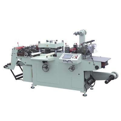 China Automatic Label Die Cutting Machine With Hole Punching for sale