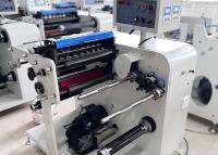 China Automatic 450mm Label Slitting Machine with Turret Rewinder 220V for sale