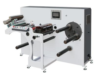 China SR-350/450FG High Speed Label Slitting Machine with PLC Control for sale