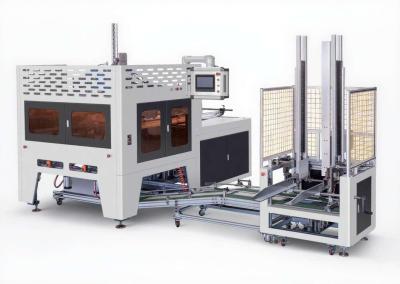 China Multi Functional Fully Automatic Fruit Box Folding Machine for sale