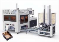 China Automatic Corrugated Carton Fruit Box Adhesive Folding Machine With Collect Box for sale