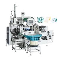 China SR-350YFQ Fully Automactic Digital Label Rotary Die Cutting Slitting Rewinder Vinyl Sticker Blank Label Machine for sale