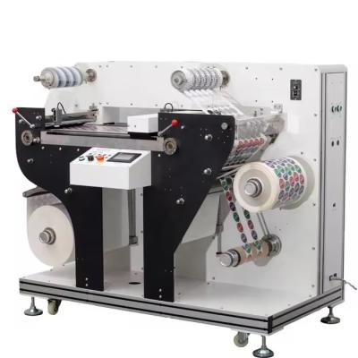 China SR-VD320 Media Width 100-330mm Automatic Laser Label Sticker Paper Roll Die Cutting Machine With High Precision Servo Motor for sale