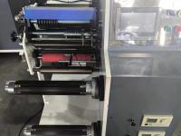 China SR-350FZ Servo Motor Driven 200m/min Slitter Rewinder Machine Press & Cutting Plotter with Gear Pump Engine PLC Core Components for sale