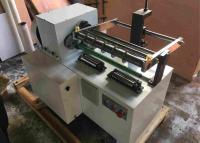 China SR-500 Custom Shaft Inner Diameter Semi-Auto Paper Core Cutting Machine 6 Rotary Blades Pump Motor for Multi-Size Paper Tubes for sale
